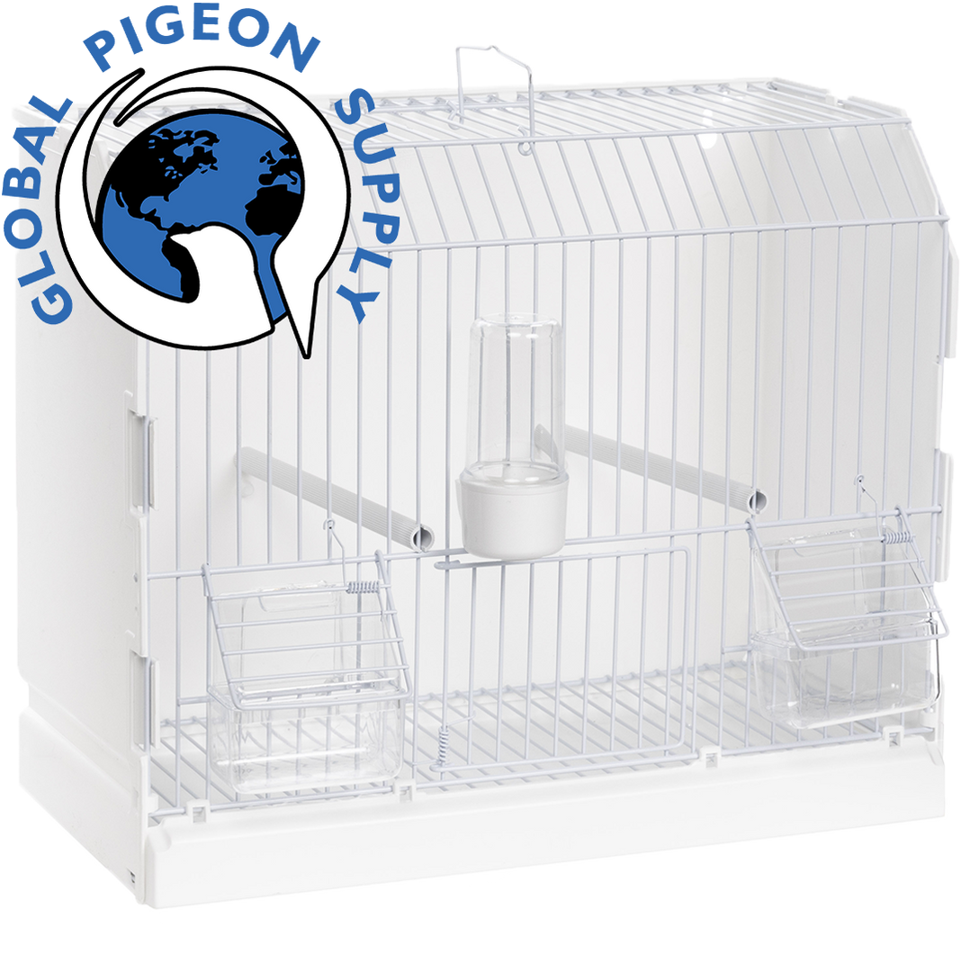 2GR Exposition Cage 3 Doors White Grid Art. 315/FB3 — Global Pigeon ...