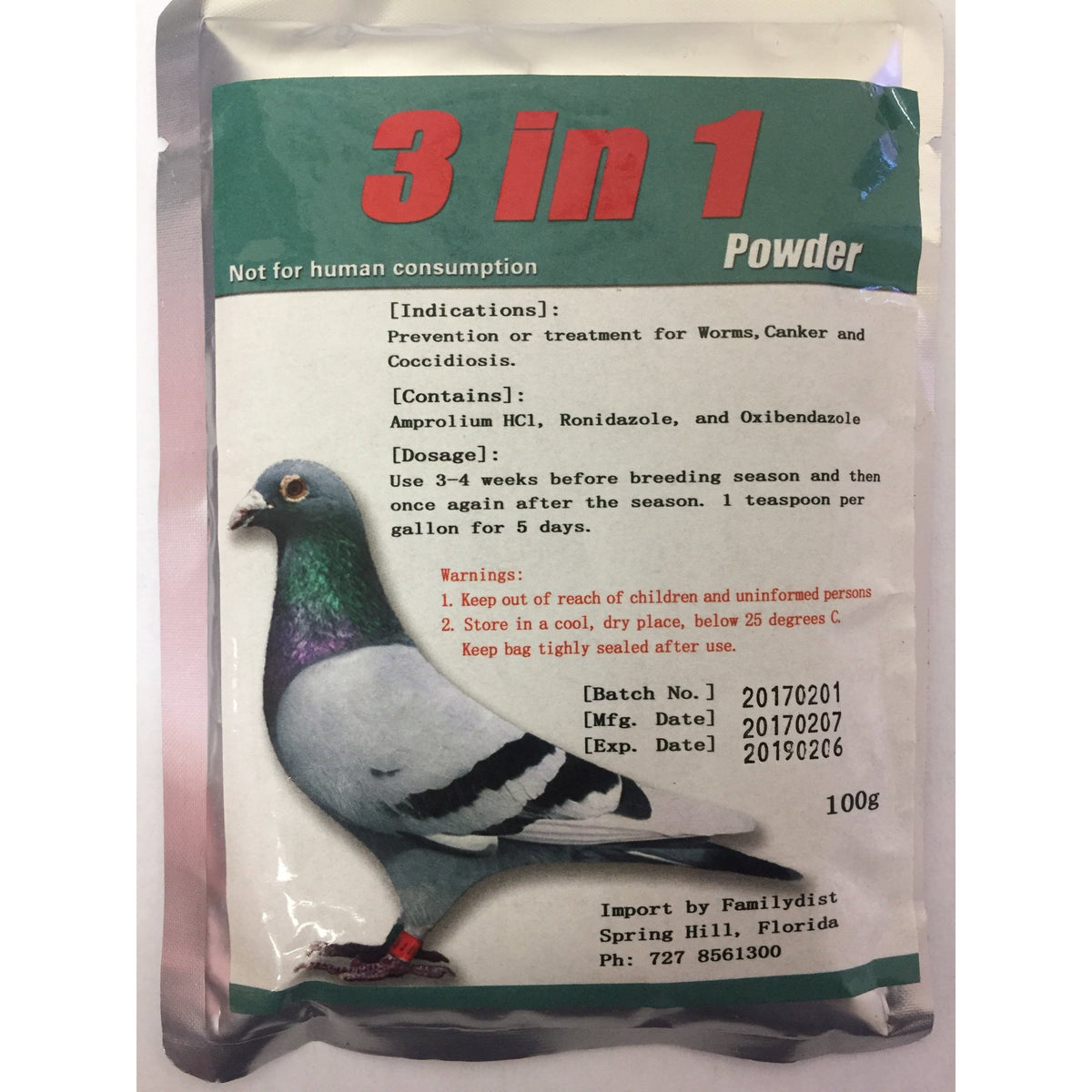 Pigeon Canker Treatment | Treatment Powder | Global Pigeon Supplies ...