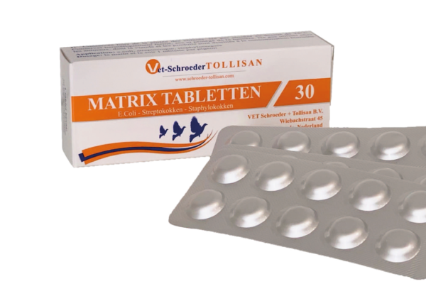 Tollisan Matrix Tablets 30 count — Global Pigeon Supplies Inc.