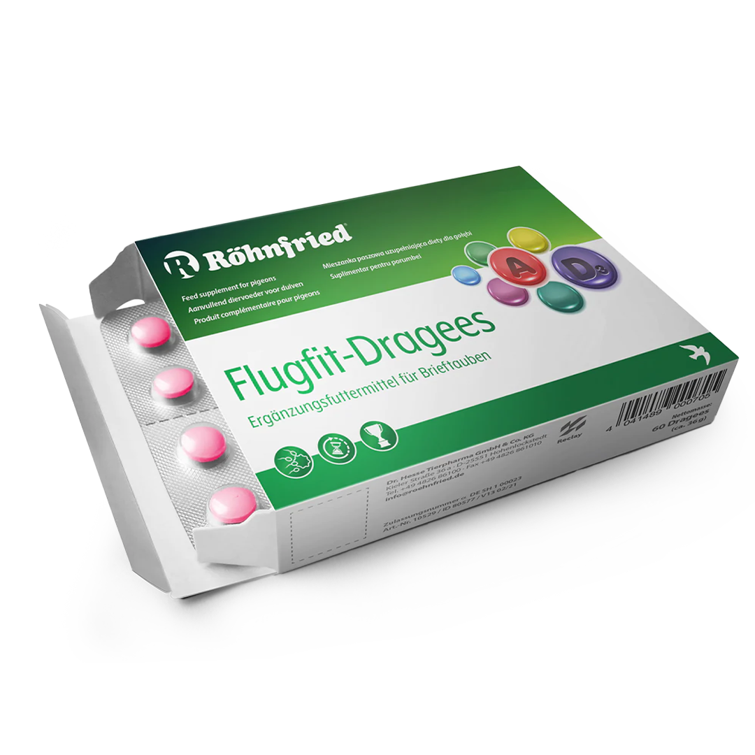 Rohnfried Flugfit-Dragees — Global Pigeon Supplies Inc.