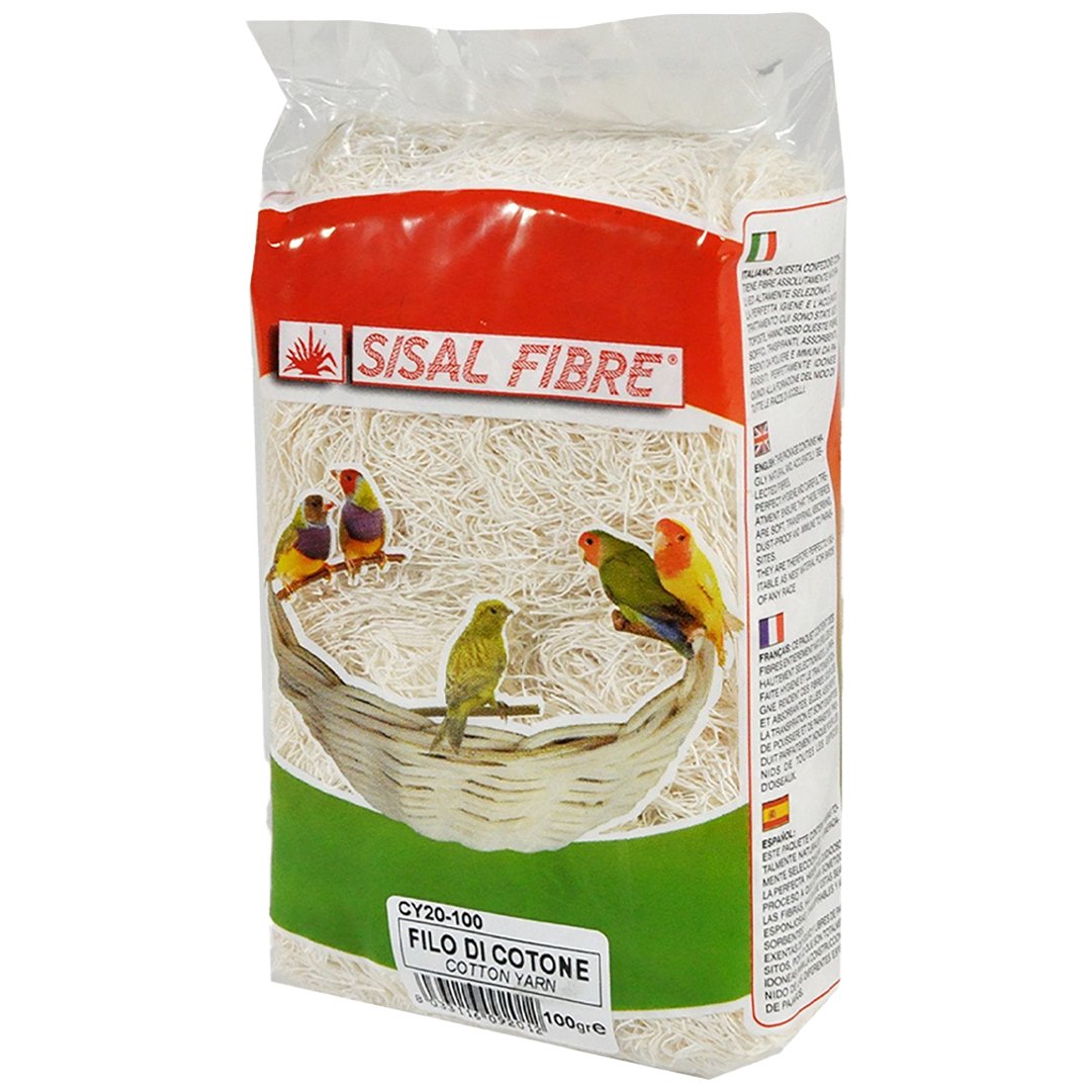 Sisal Fibre White | Sisal Fibre For Nesting | New York Bird Supply ...