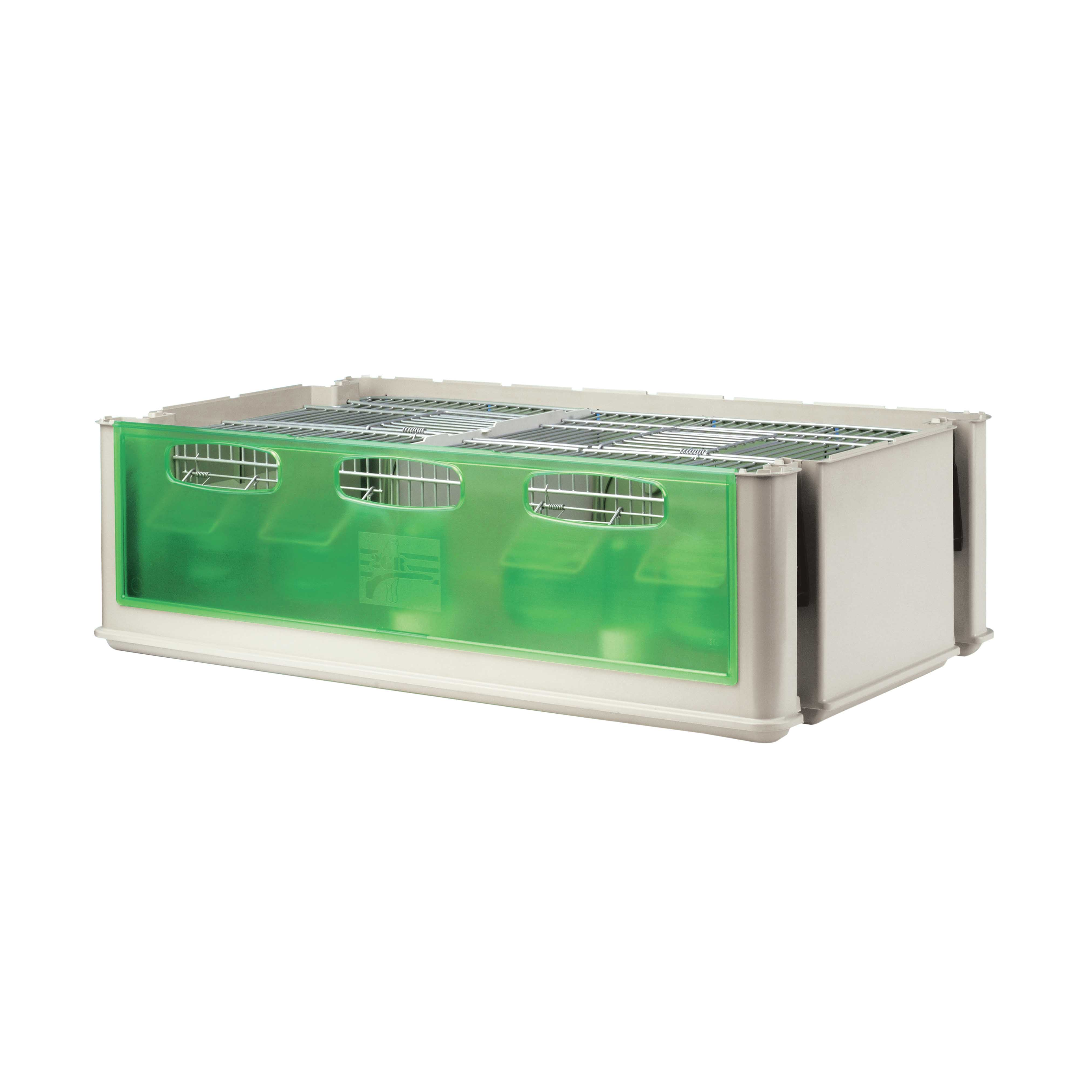 2GR Maxi Tino Transport Cage for Medium Sized Bird Closed in the Back ...