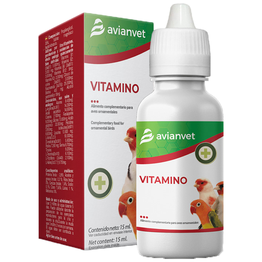 Avianvet Vitamino 15 ml — Global Pigeon Supplies Inc.