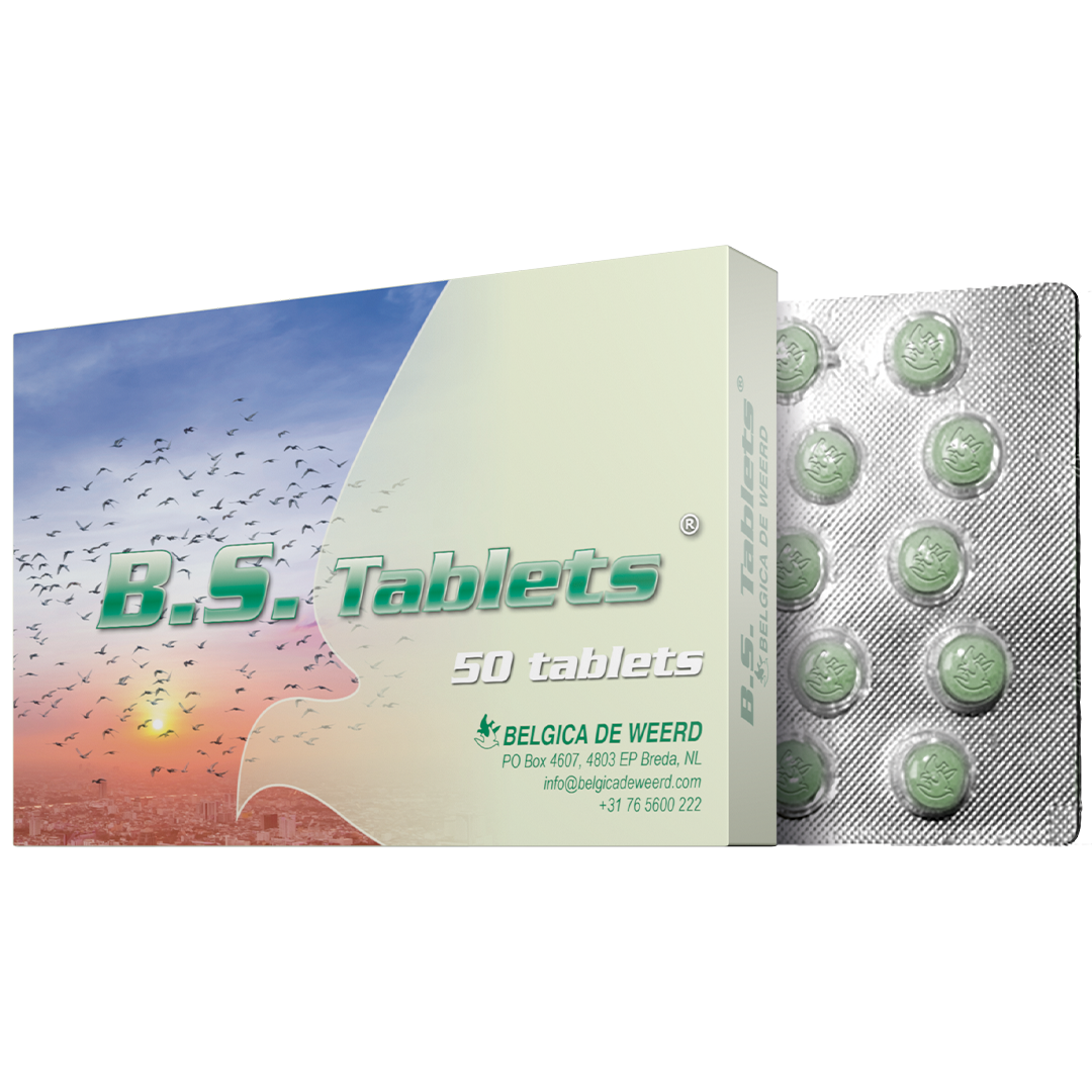 Belgica De Weerd B.S. Tablets 50 Tablets — Global Pigeon Supplies Inc.