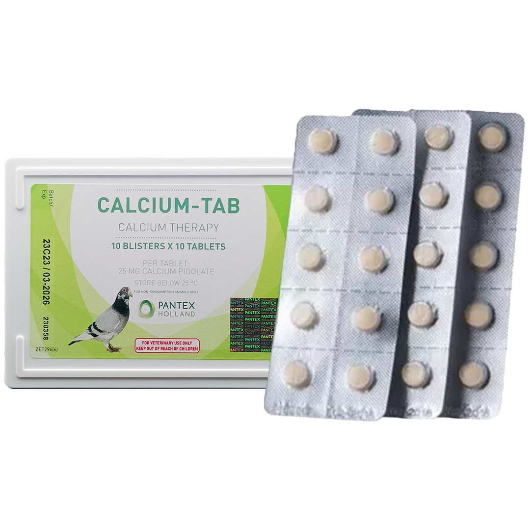 Pantex Calcium-Tab 100 Tablets — Global Pigeon Supplies Inc.