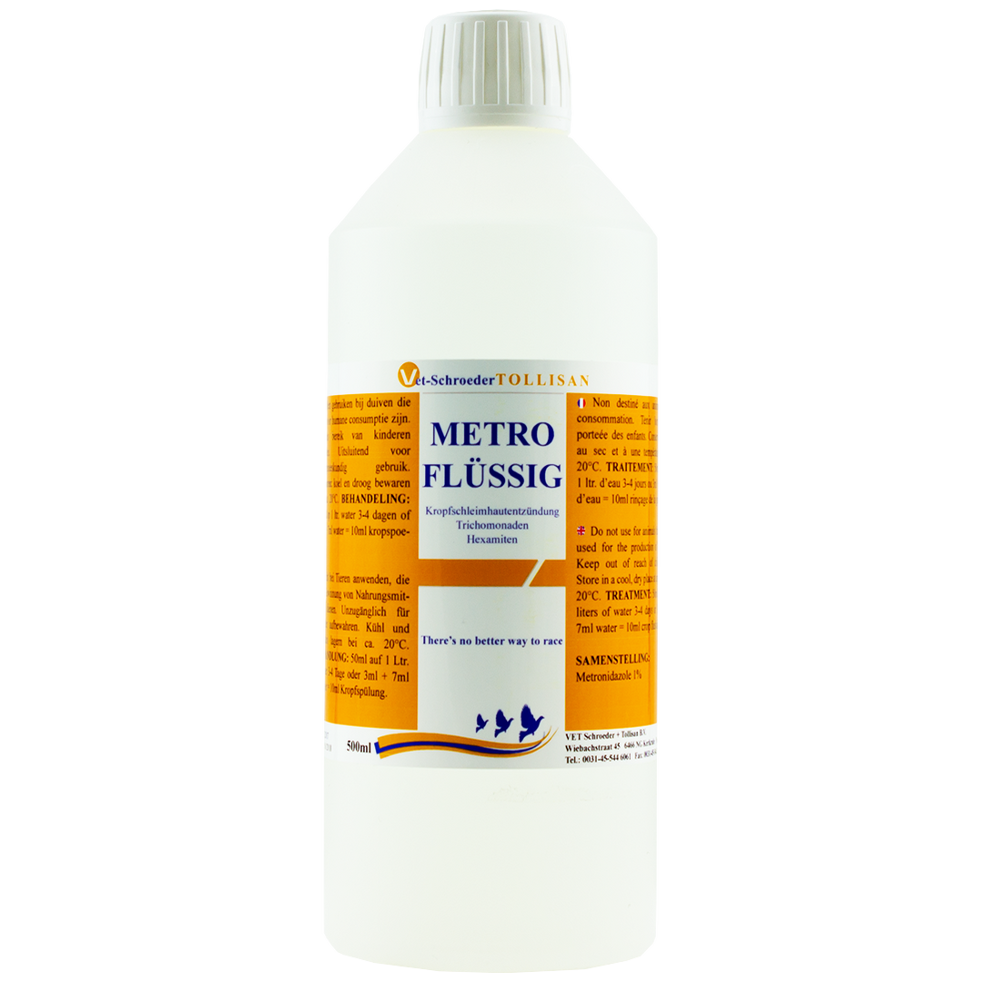 Tollisan Metro Liquid 500 ml — Global Pigeon Supplies Inc.