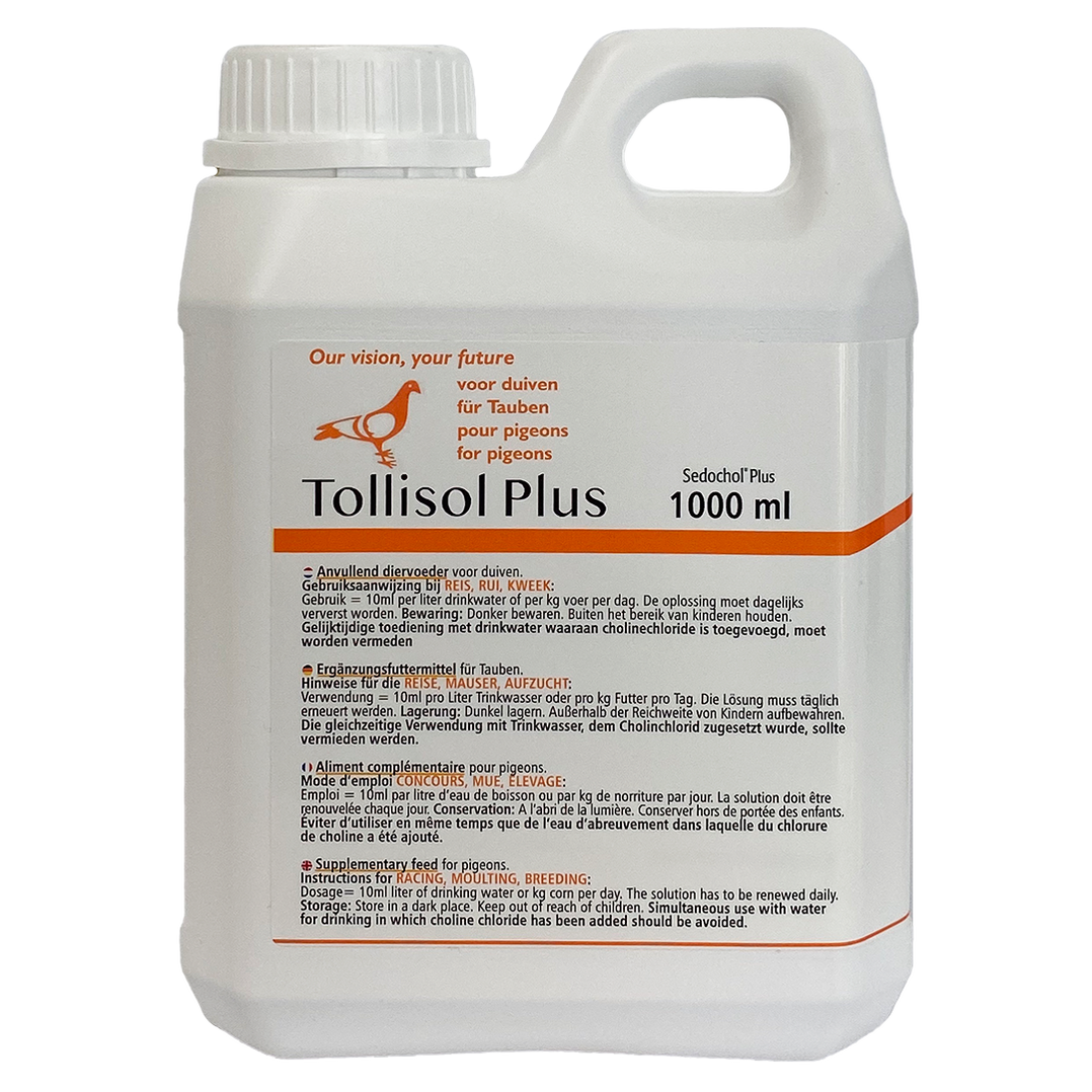 Vet-Schroeder Tollisan Tollisol Plus 1 L — Global Pigeon Supplies Inc.
