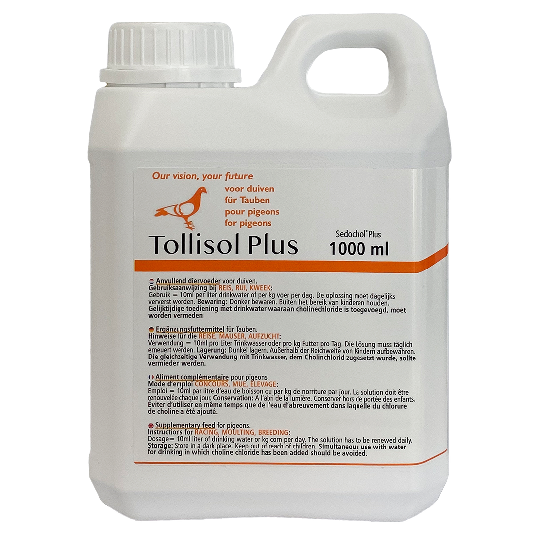 Vet-Schroeder Tollisan Tollisol Plus 1 L — Global Pigeon Supplies Inc.
