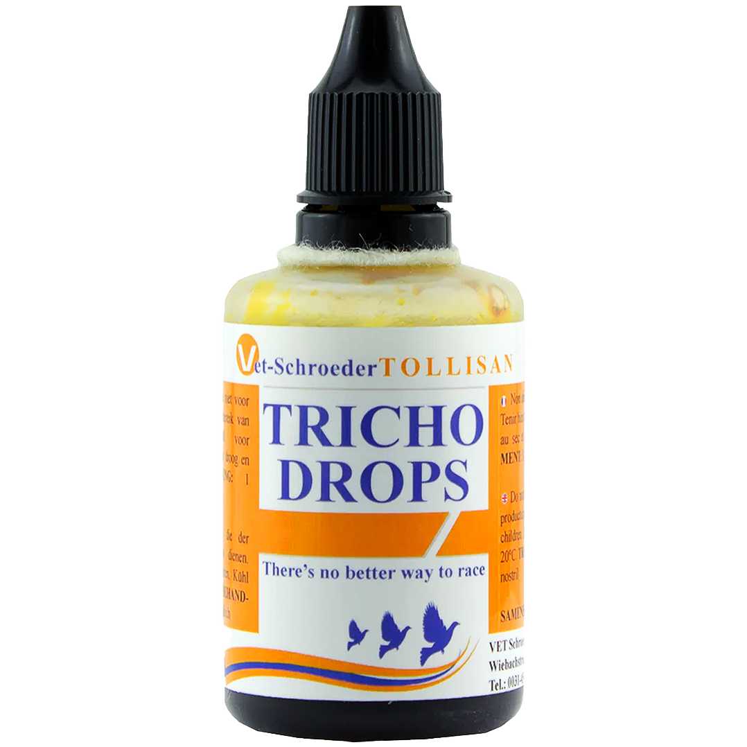 Vet-Schroeder Tollisan Tricho Drops 50 ml — Global Pigeon Supplies Inc.